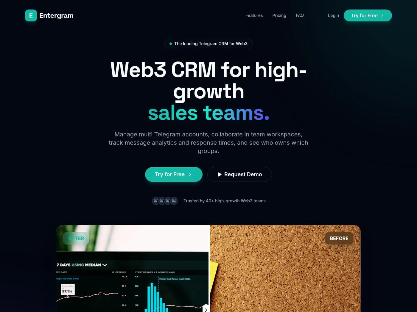 Web3 Telegram CRM Suite