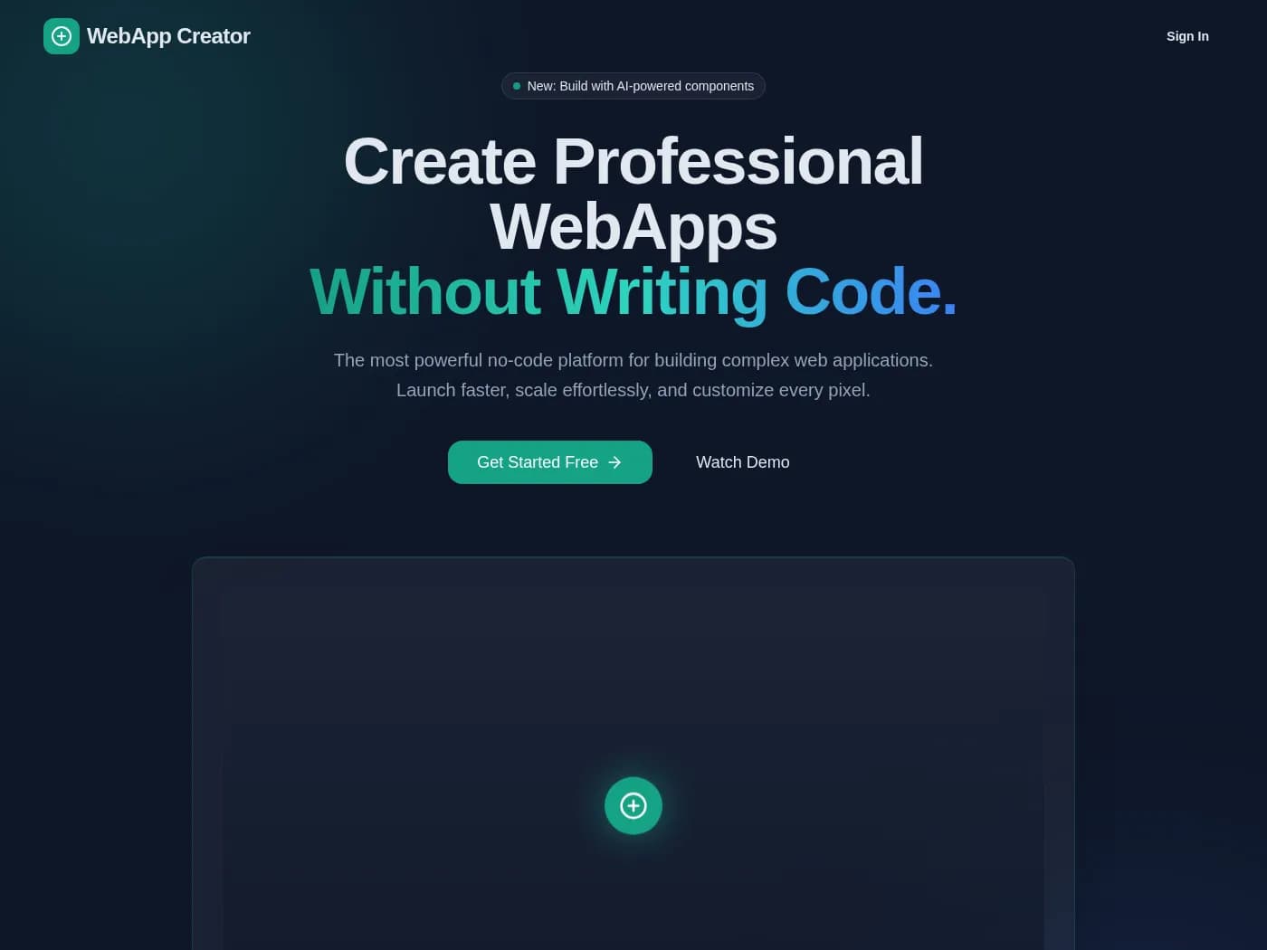 WebApp Creator