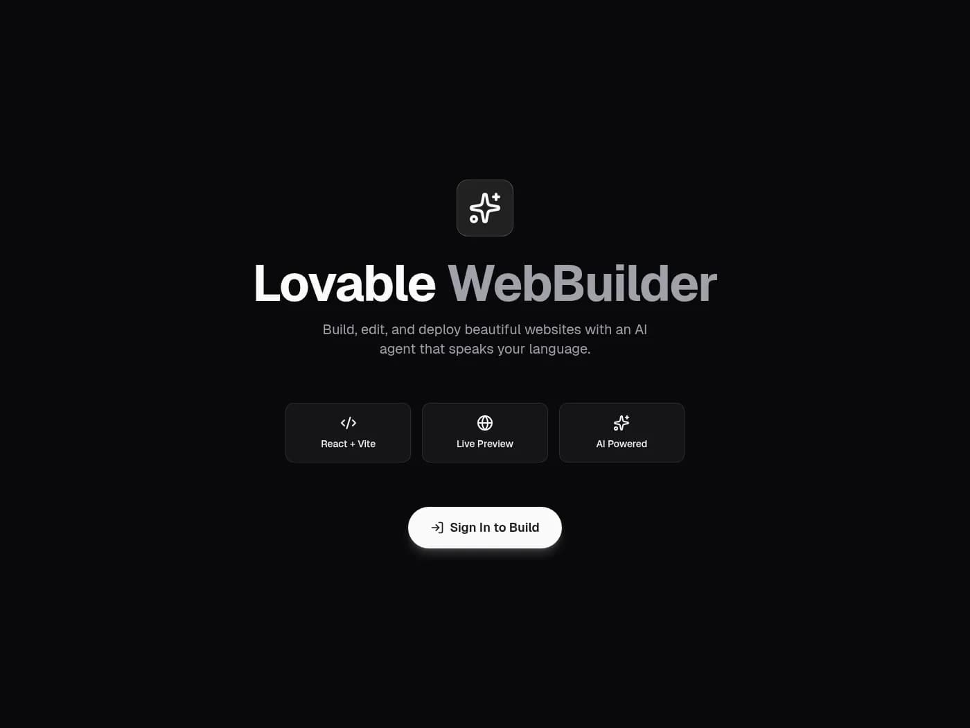 WebBuilder Agent