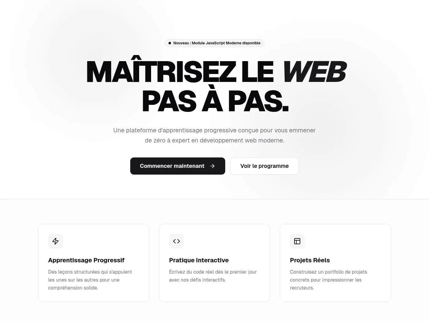 WebDev Progress Academy