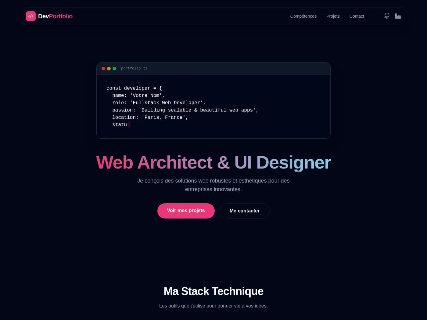 WebDev Portfolio