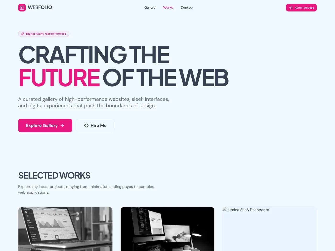 Webfolio Gallery