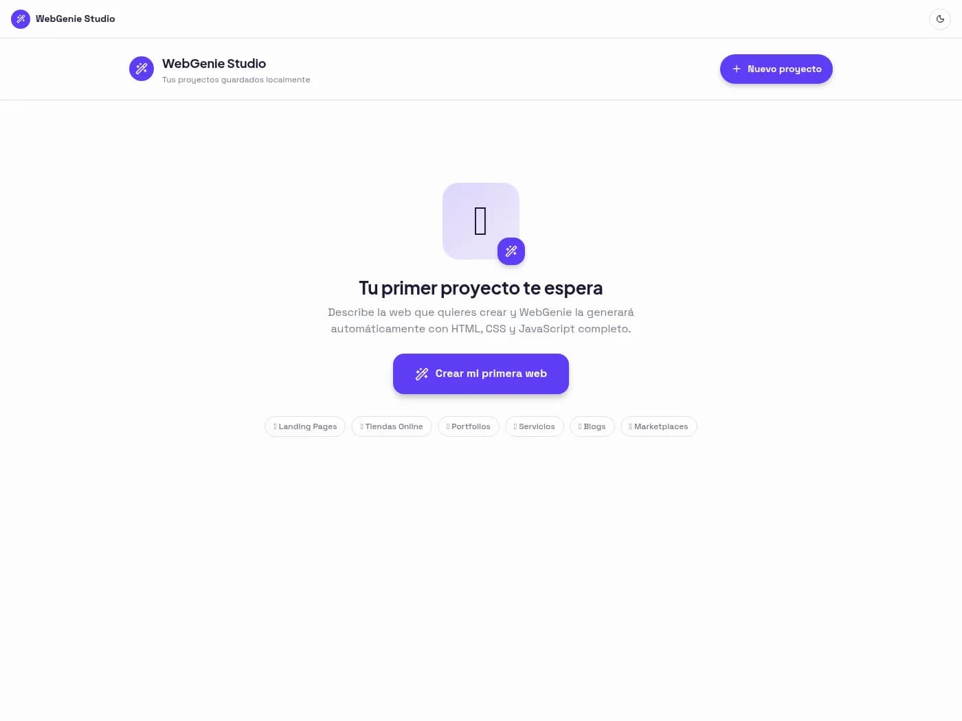 WebGenie Studio