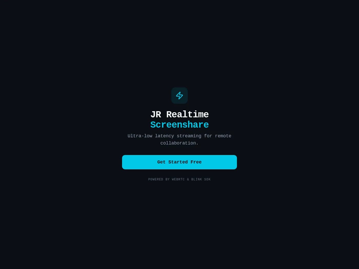 Realtime ScreenShare Engine