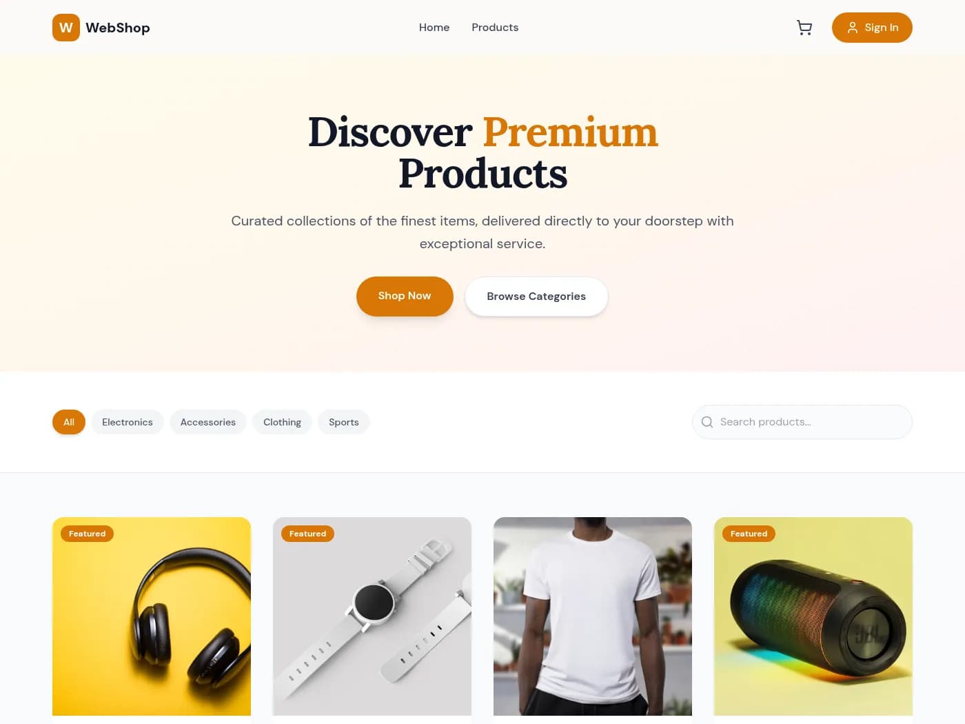 WebShop Pro