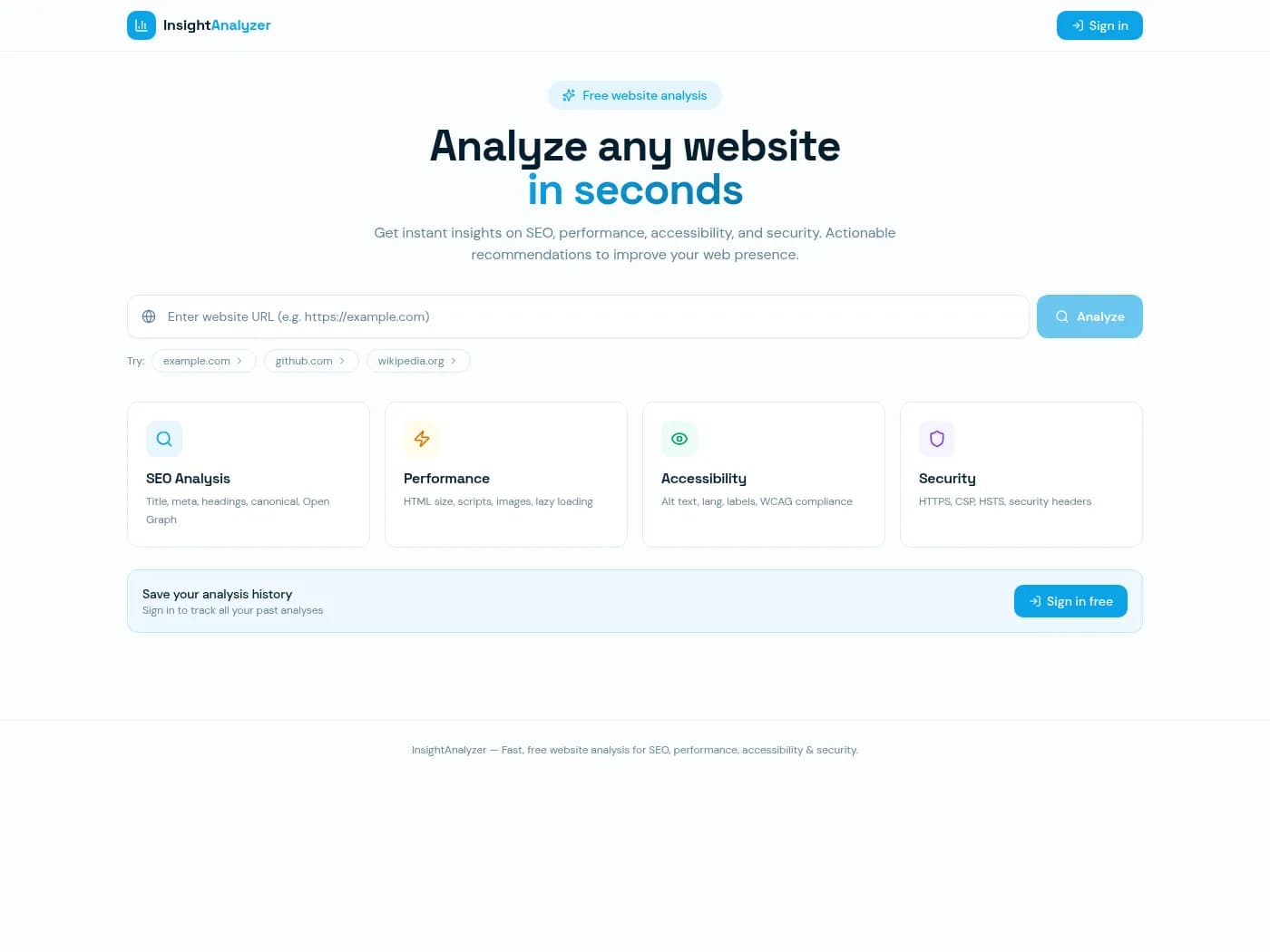 Insight Analyzer MVP