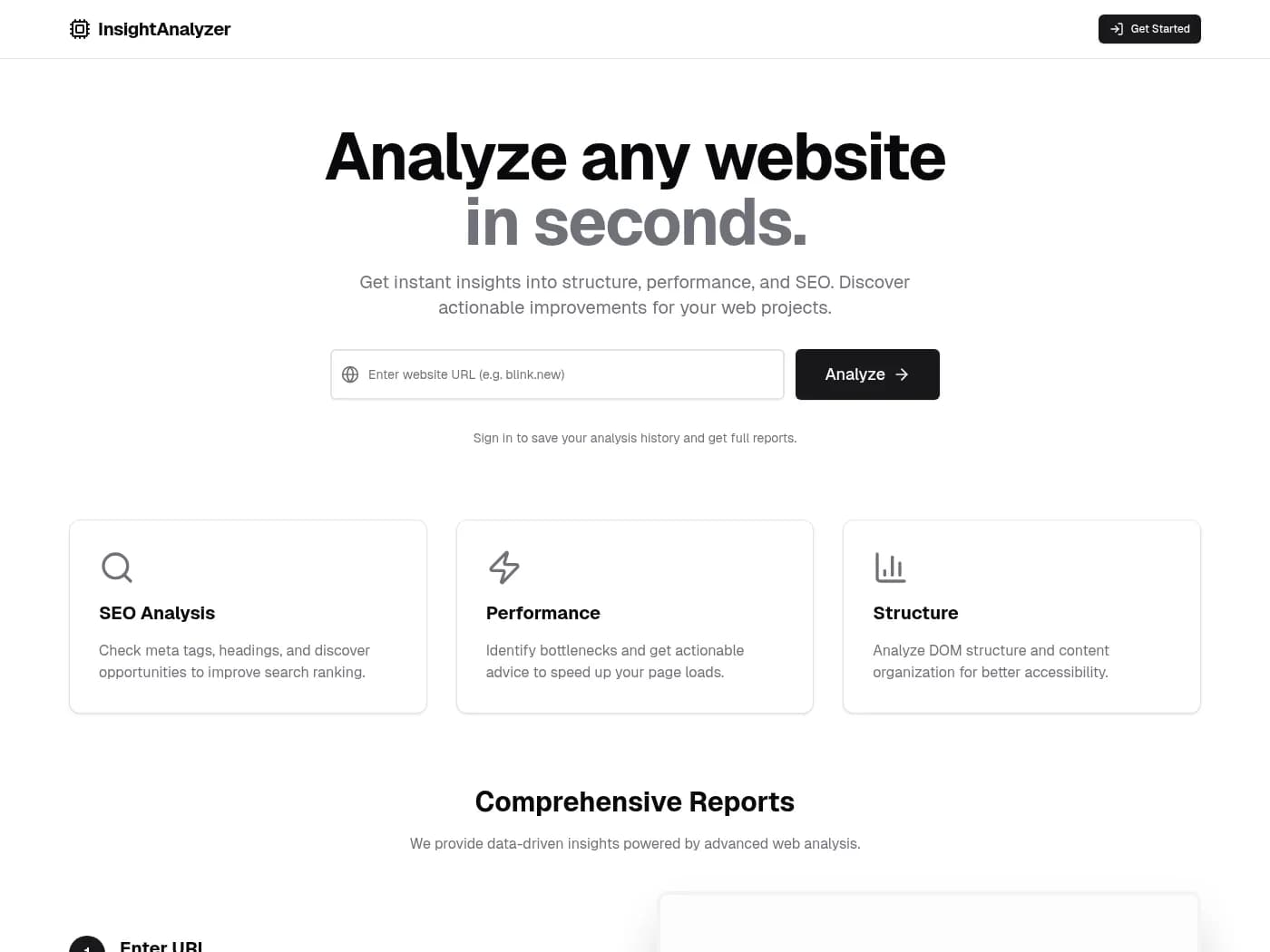 Website Insight Analyzer