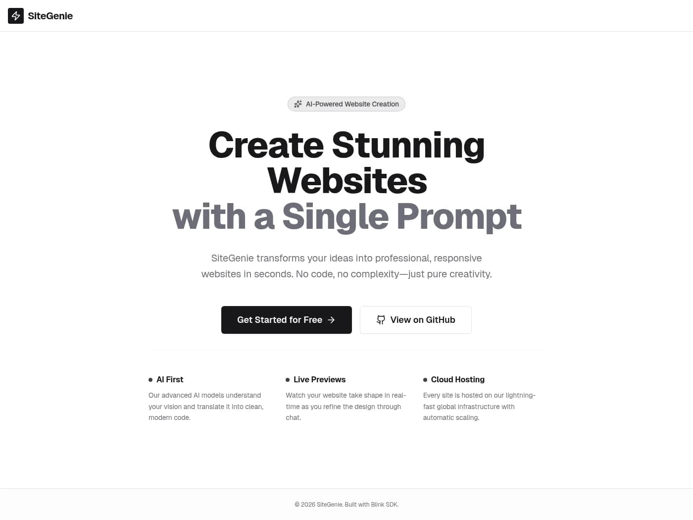 SiteGenie
