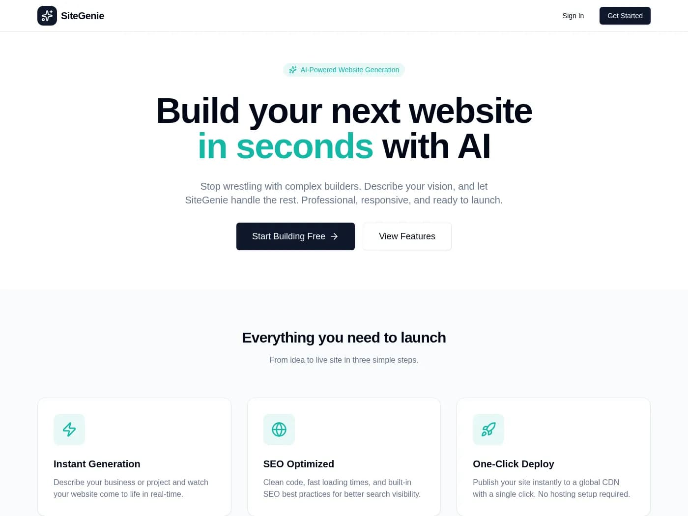 SiteGenie