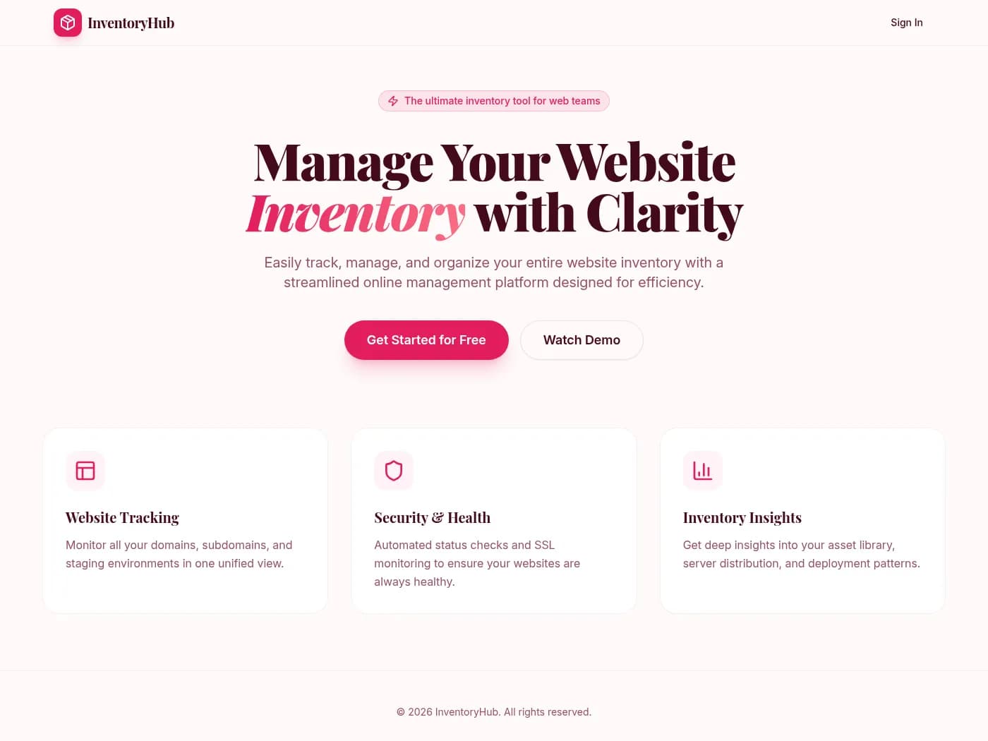 InventoryHub