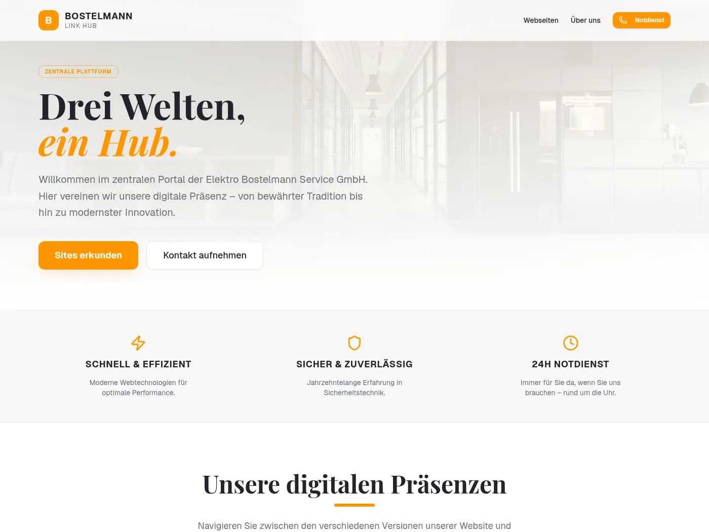 Website Link Hub