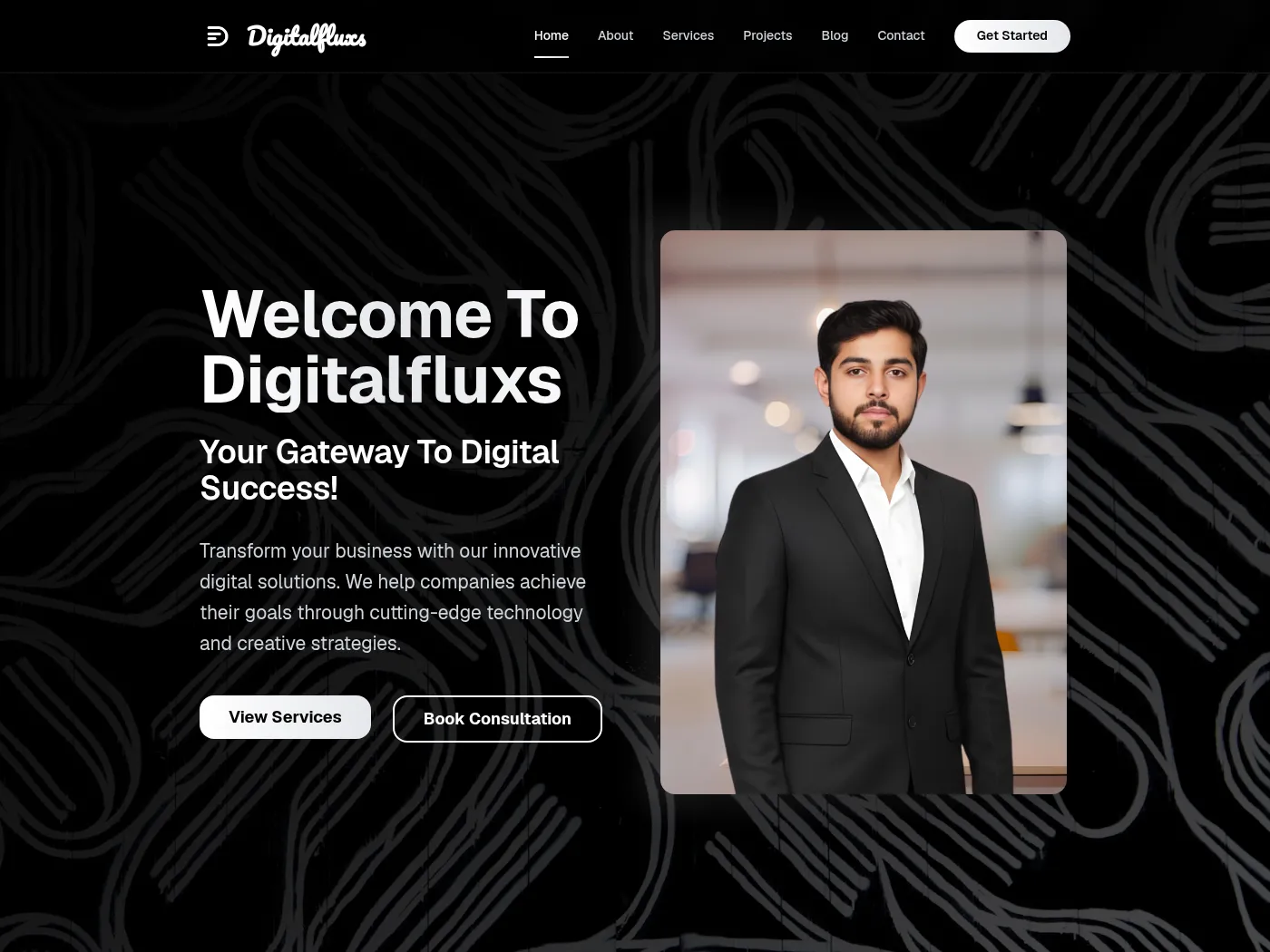 Pixel-Perfect Website Clone