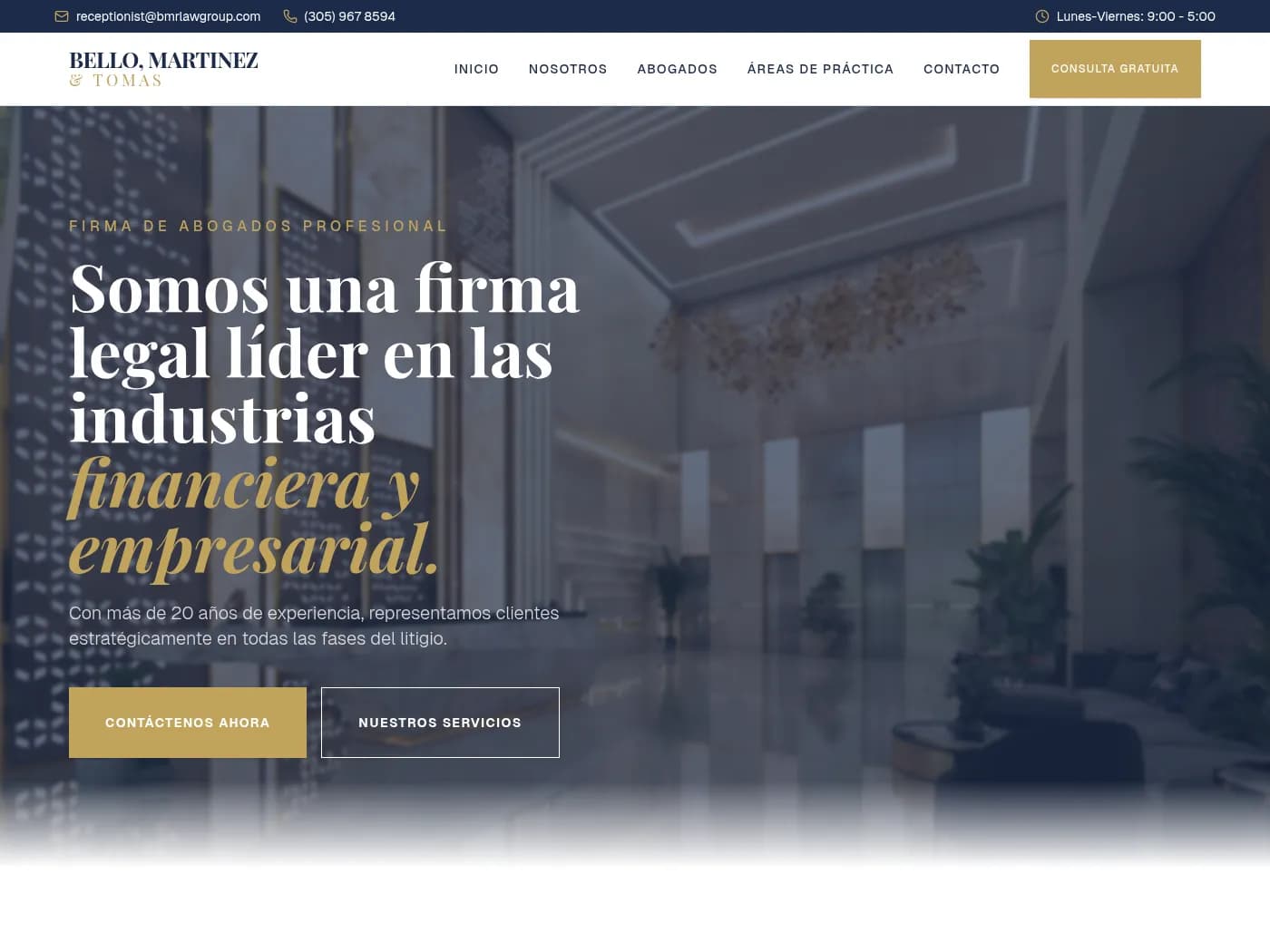 Sitio Web en Español
