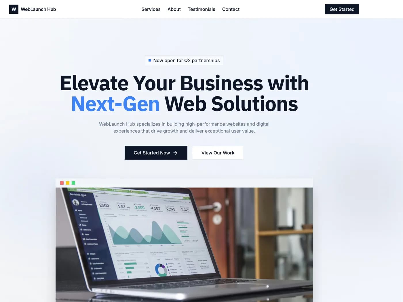 WebLaunch Hub