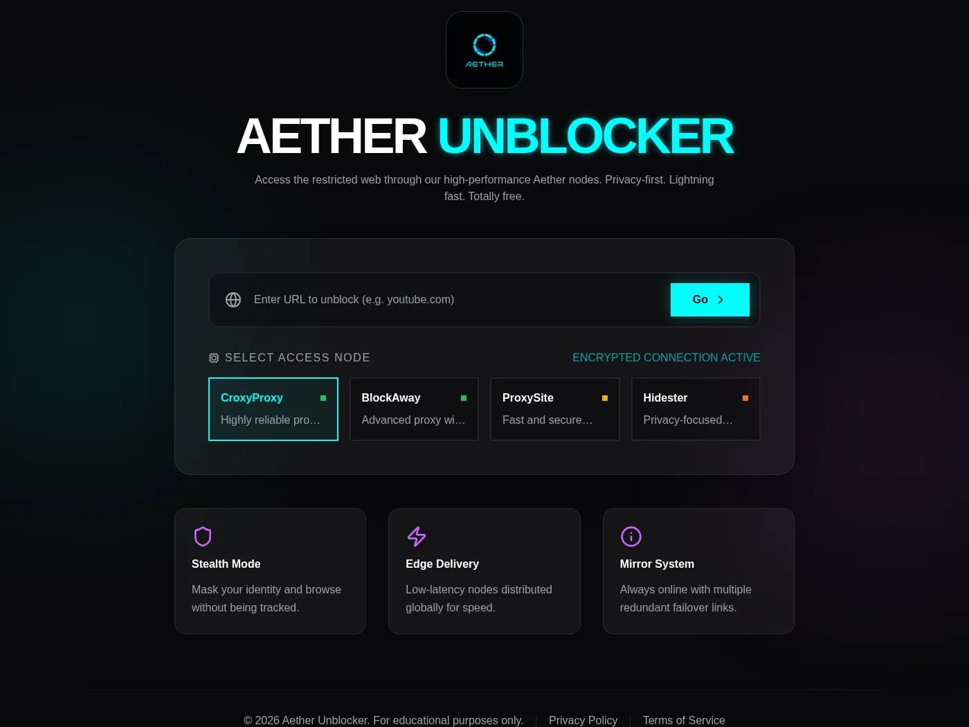 Universal Site Unblocker