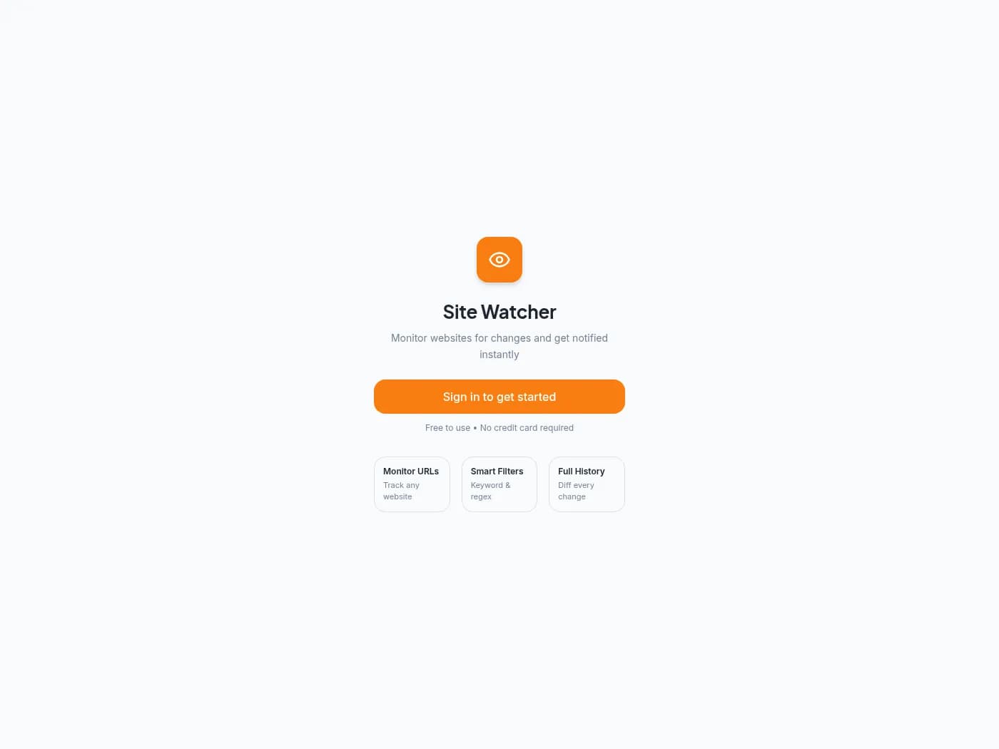 Website Watcher Clone