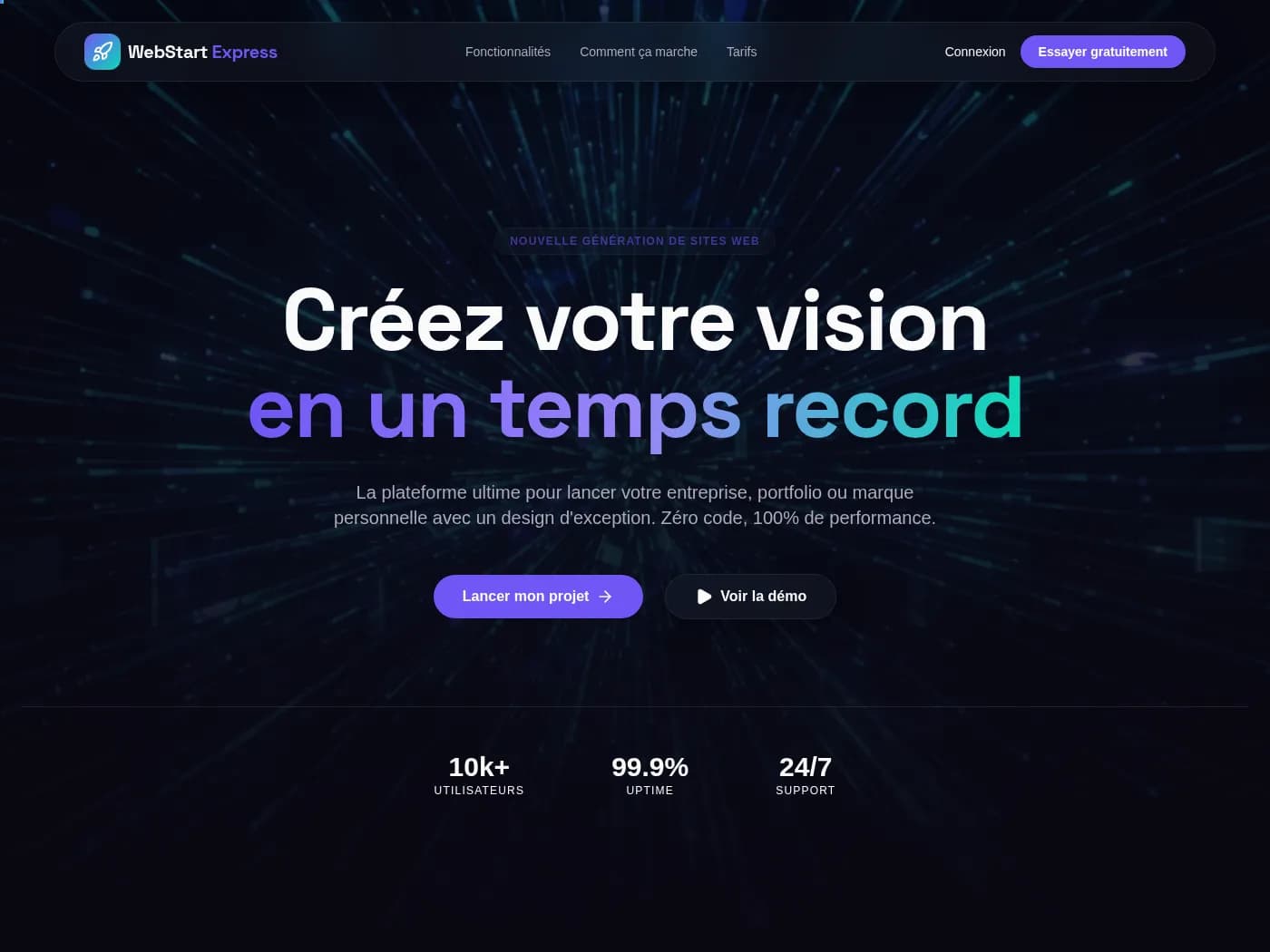 WebStart Express