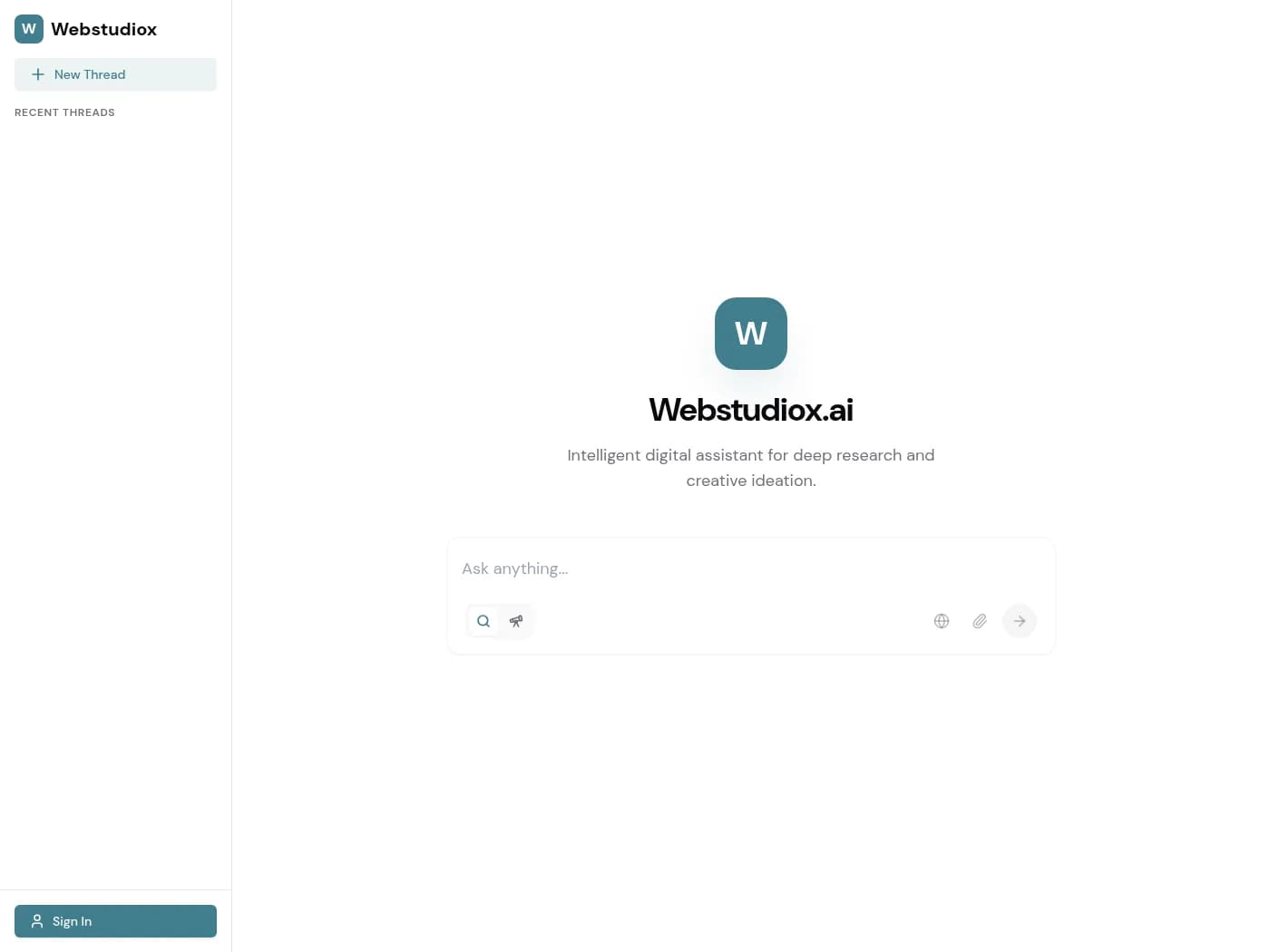 Webstudiox AI Assistant