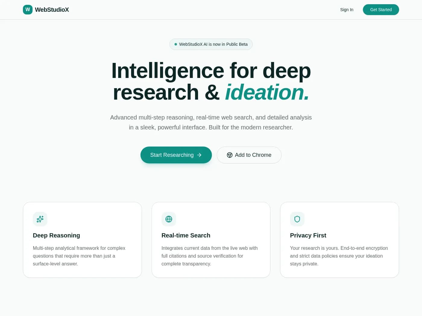 WebStudioX AI Frontend
