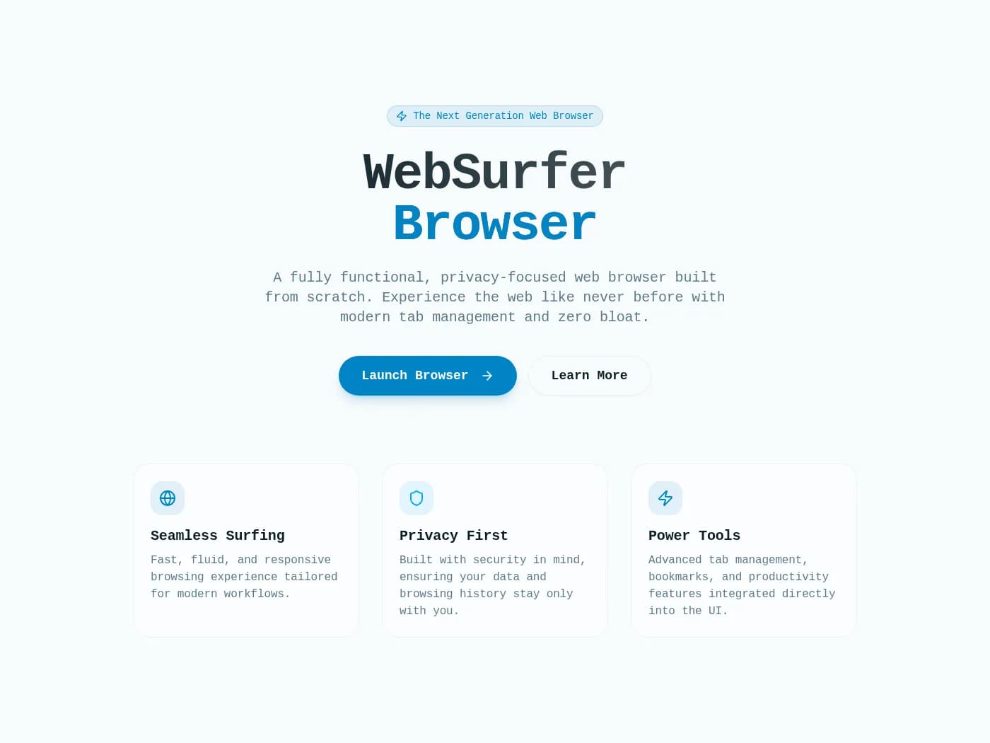WebSurfer Browser