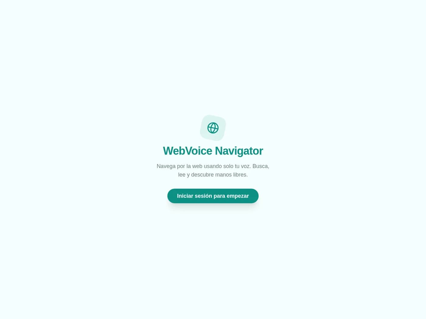 WebVoice Navigator