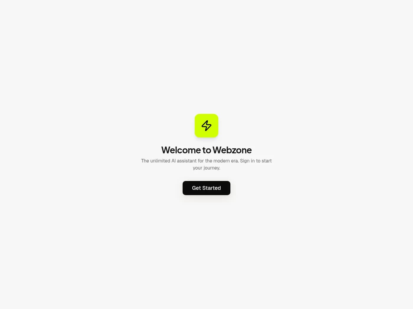 Webzone AI Assistant