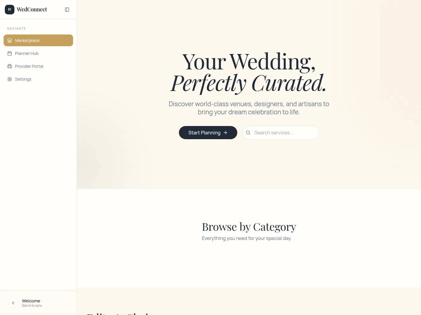 WedConnect Suite