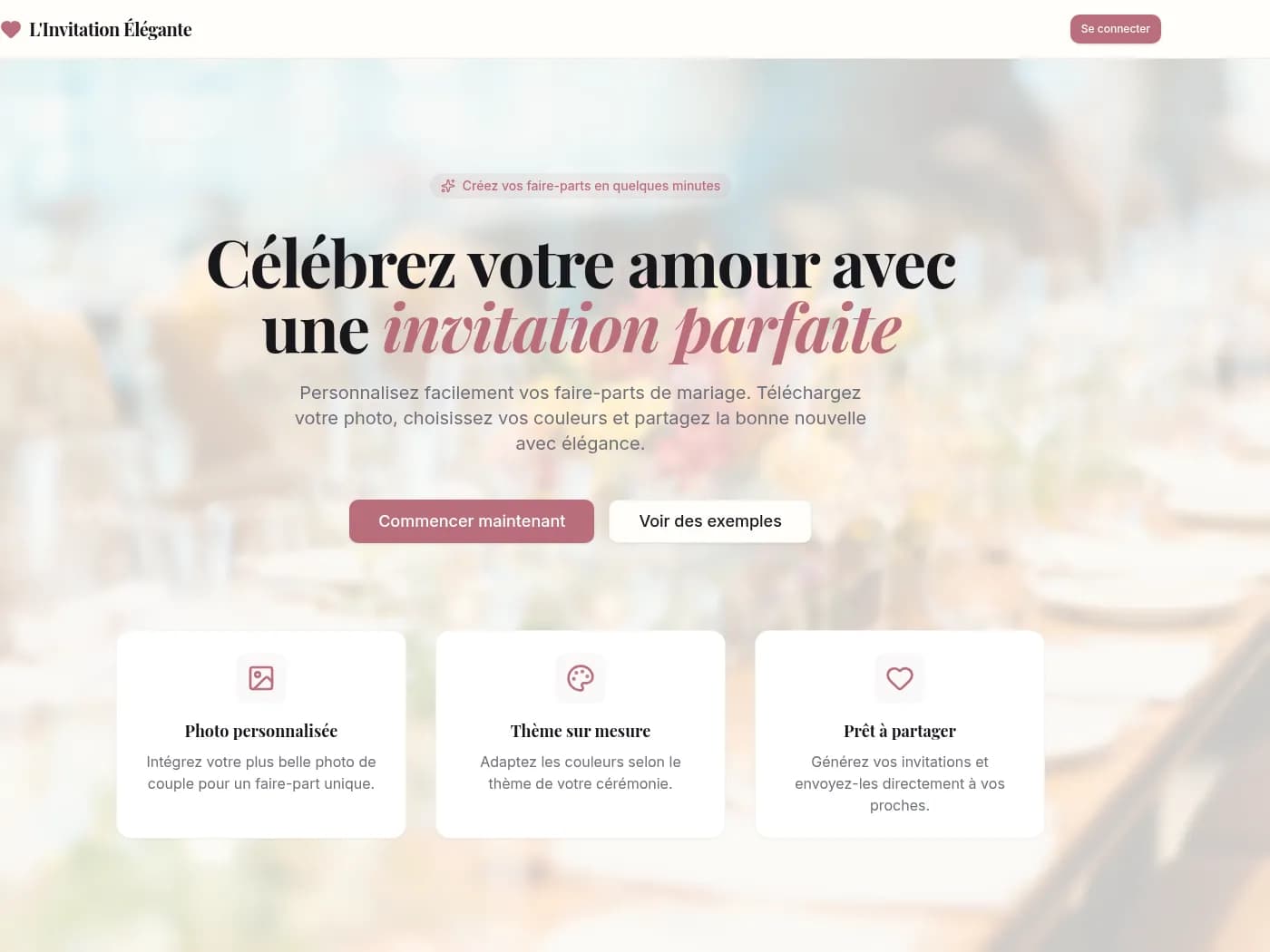 Invitation Maker Web