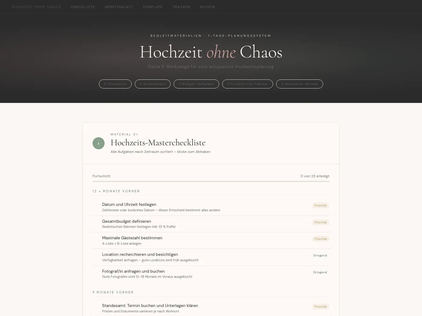 Wedding Harmony Site