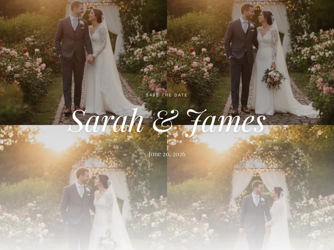 Heartfelt Wedding Invite