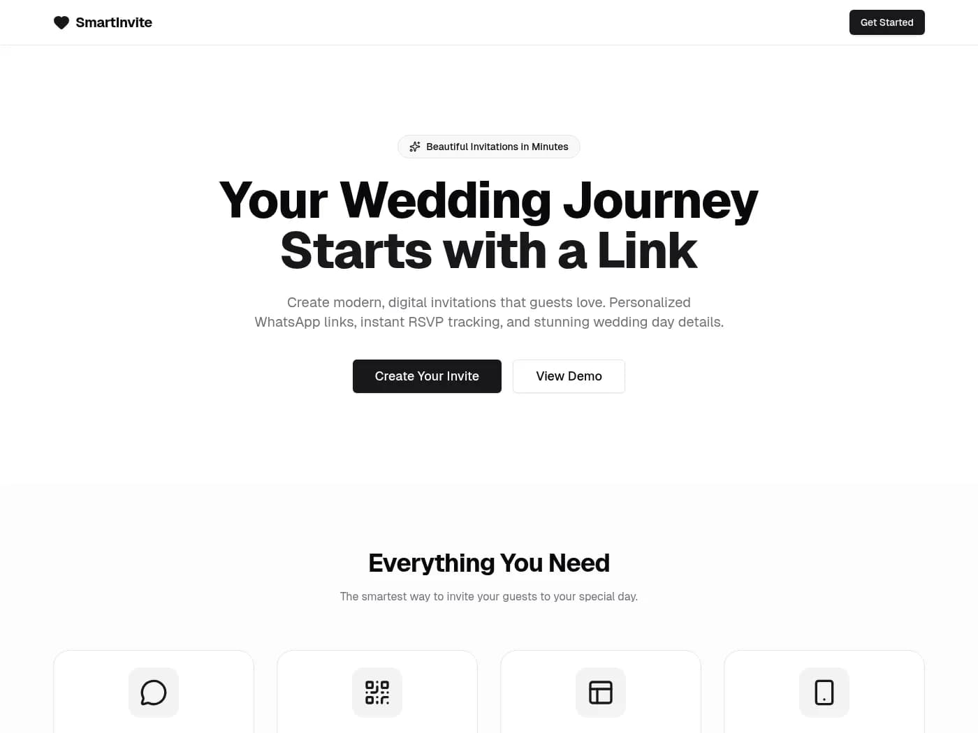 Smart Wedding Invites