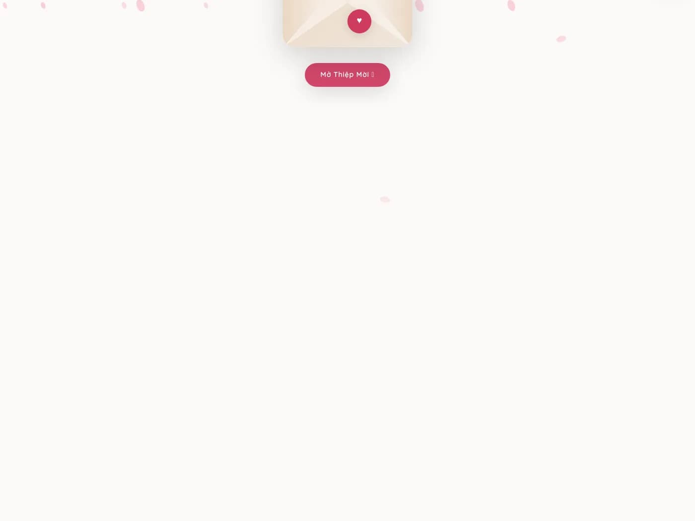 Lovely Wedding Invite