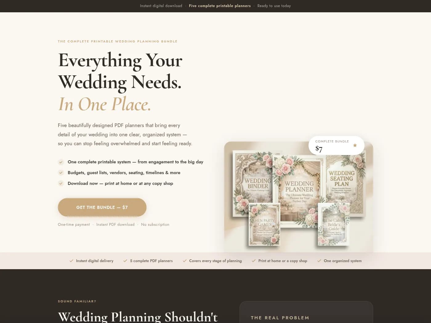 Perfect Day Sales Page