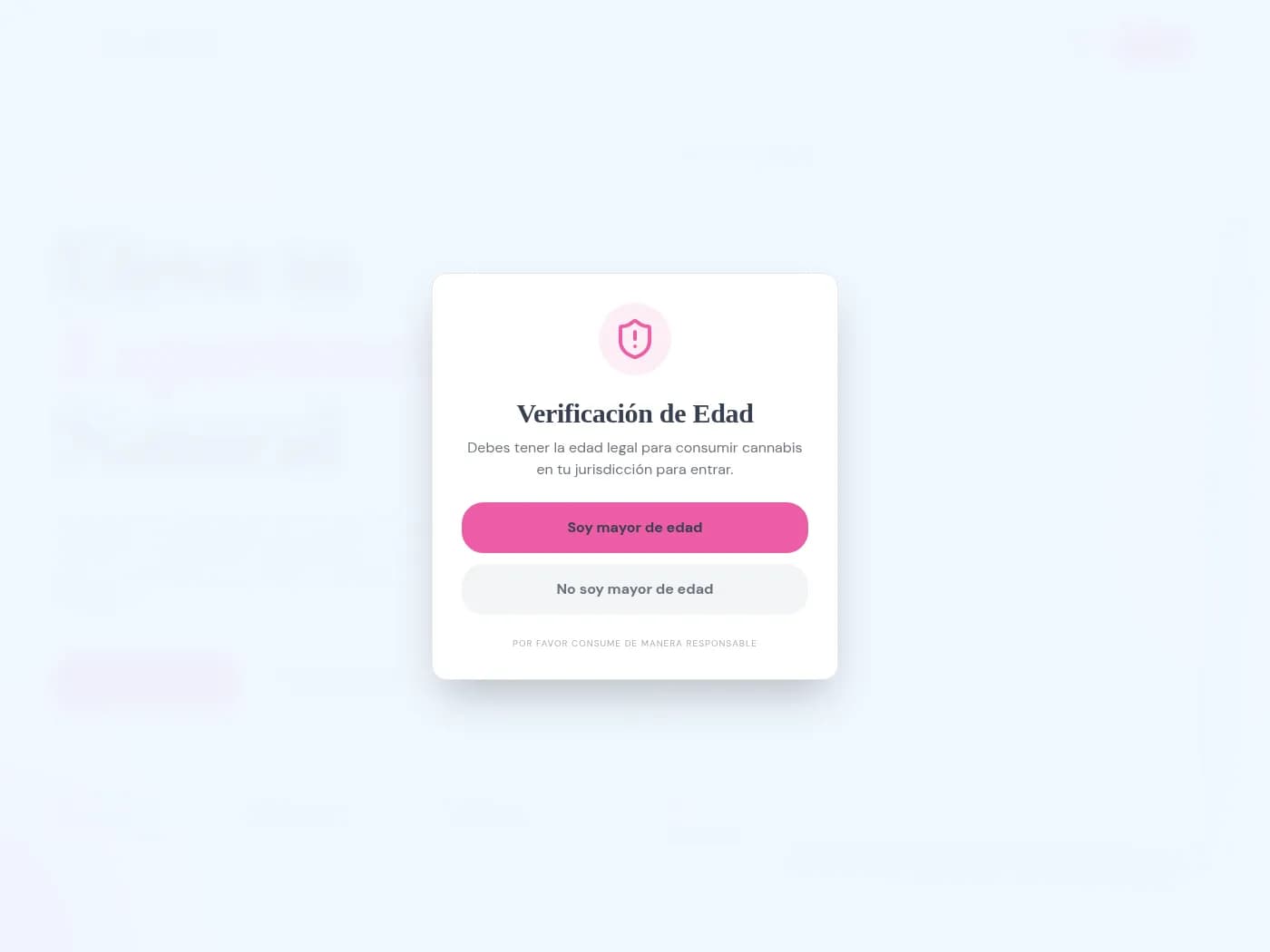 420 Landing Page