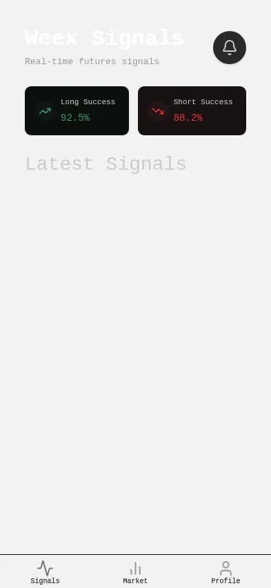 Weex Futures Signal App