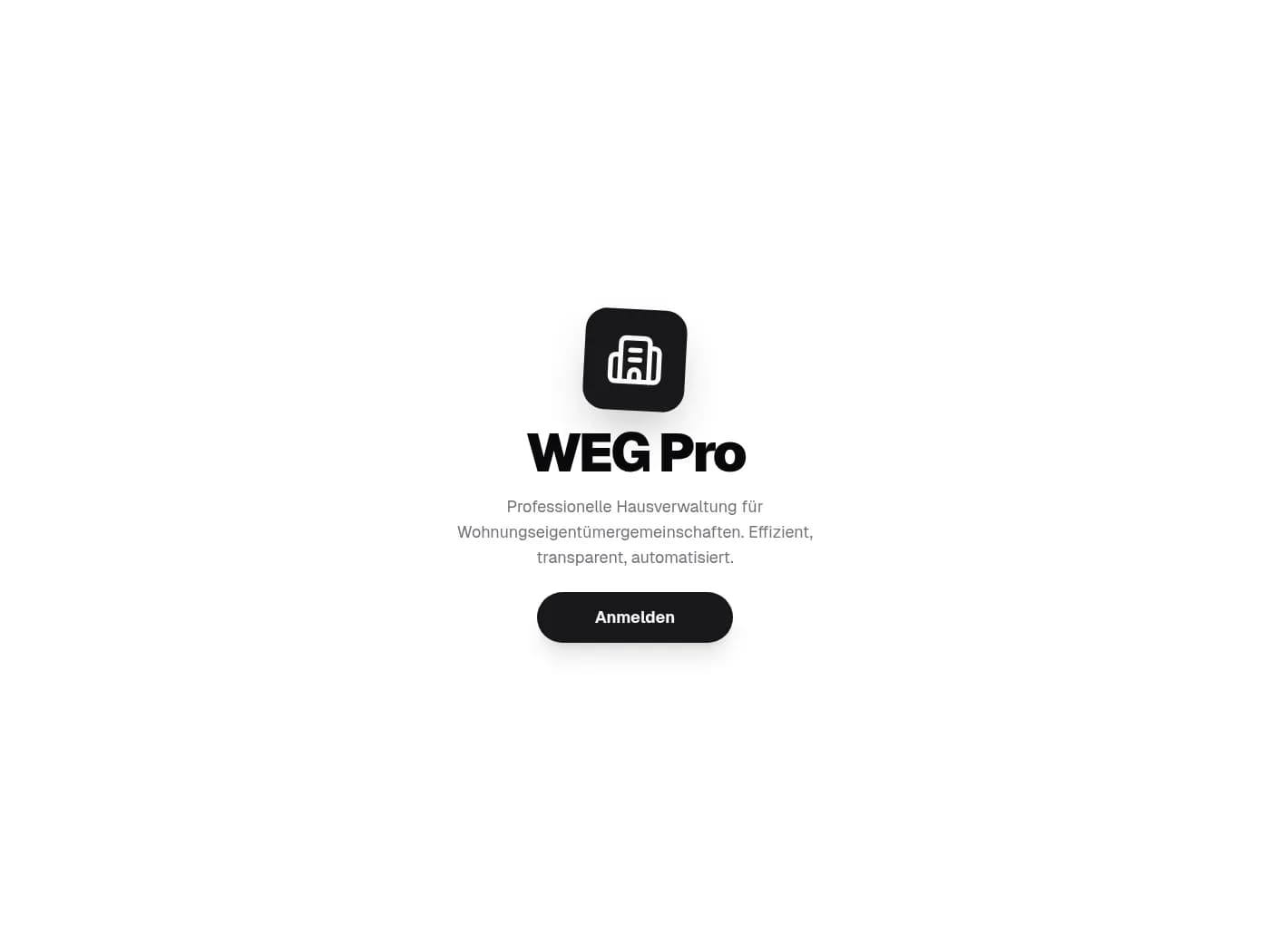 WEG Hausverwaltung Pro