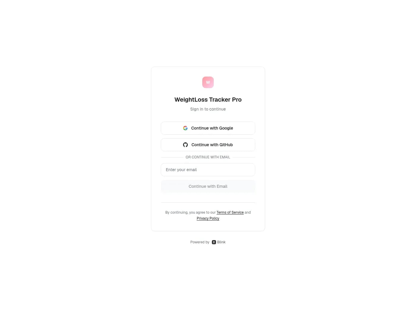 WeightLoss Tracker Pro