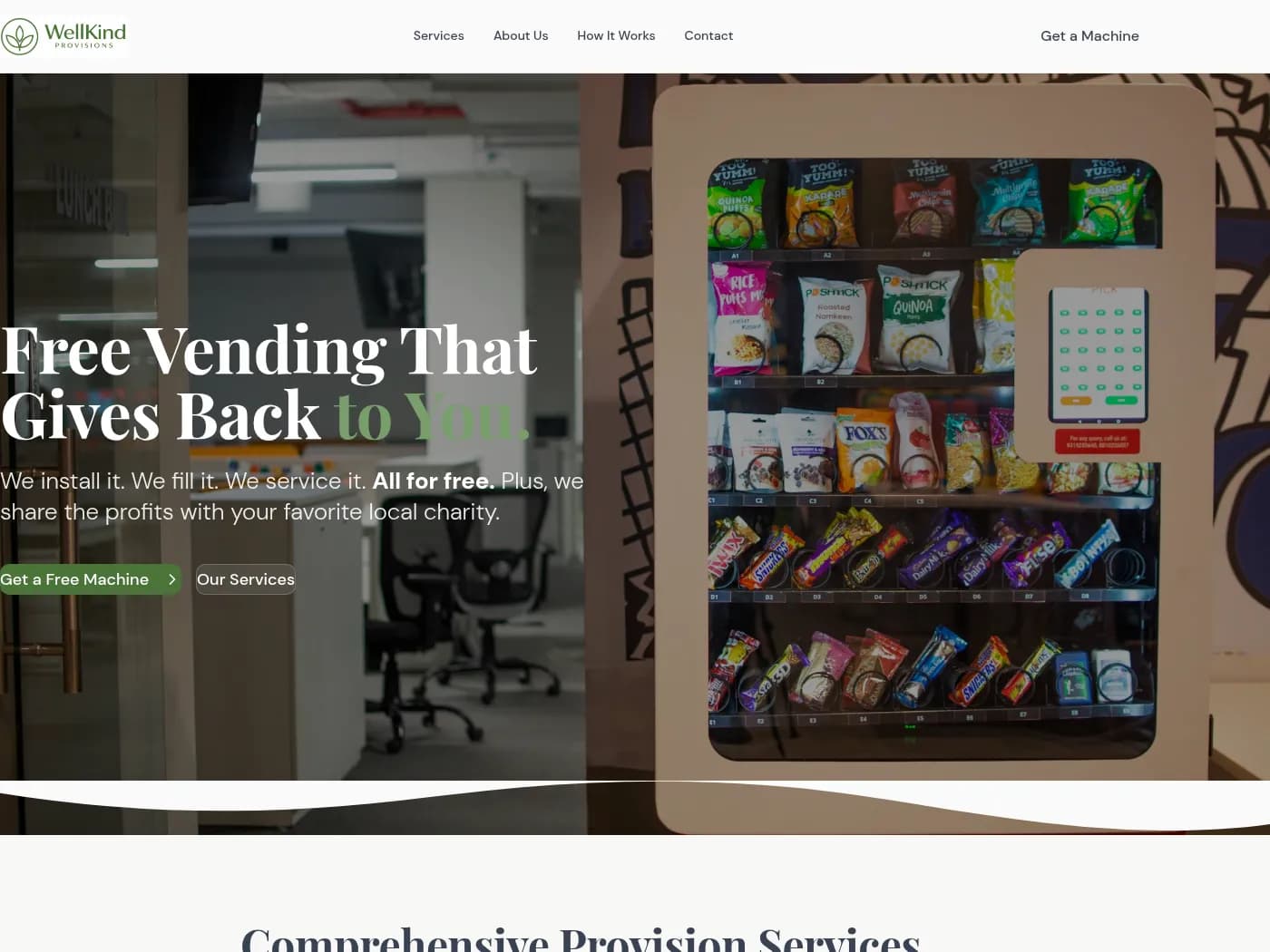 WellKind Provisions Site