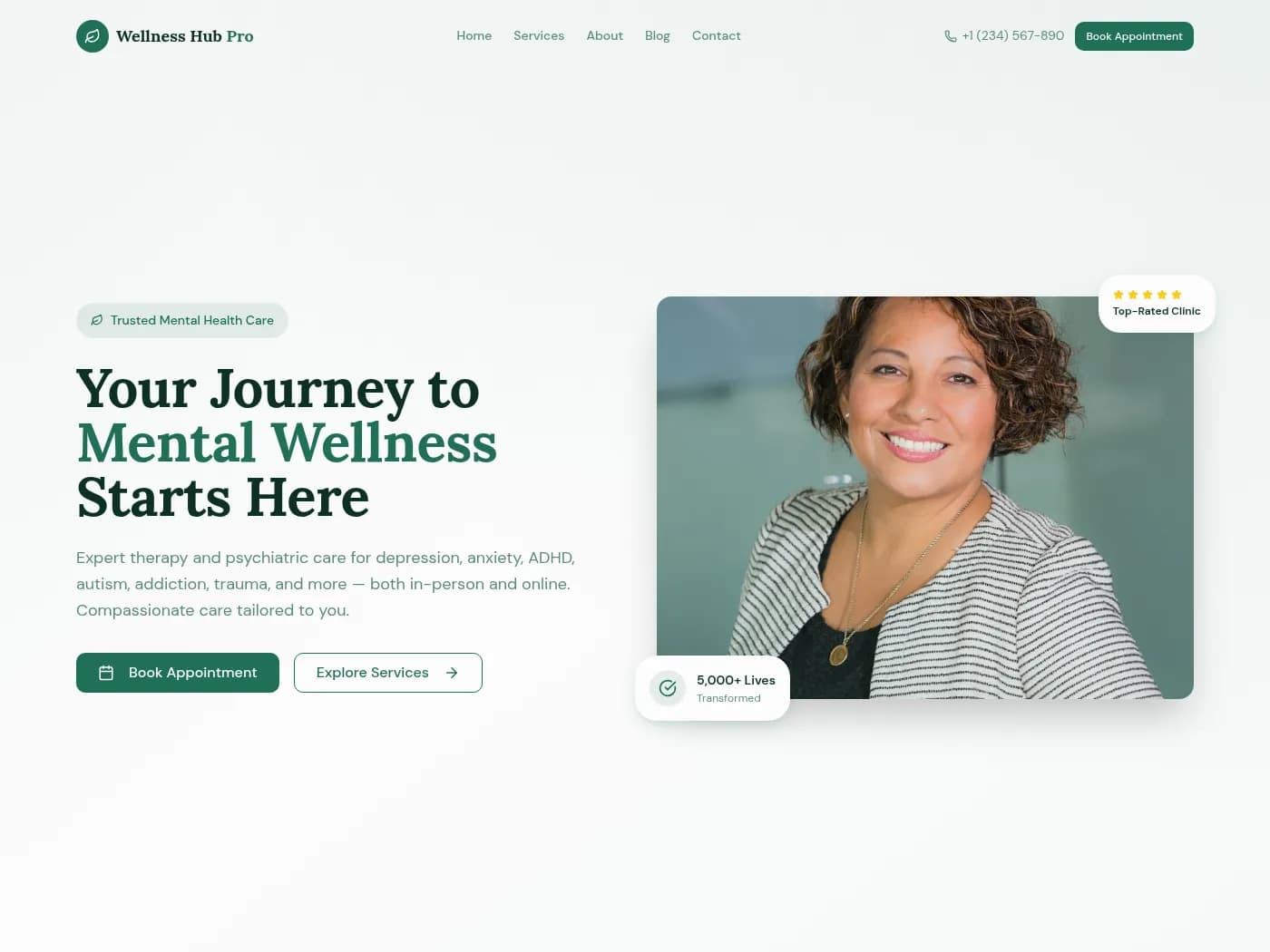 Wellness Hub Pro