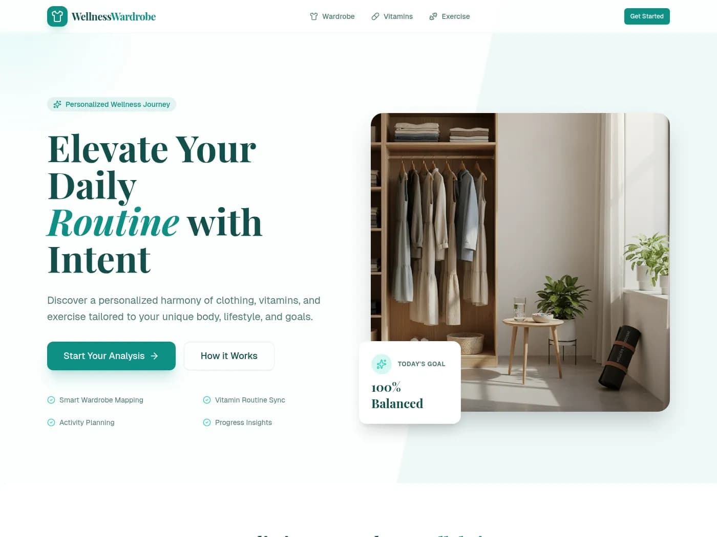 Wellness Wardrobe Web