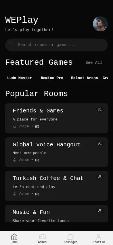 WEPlay Social Gaming