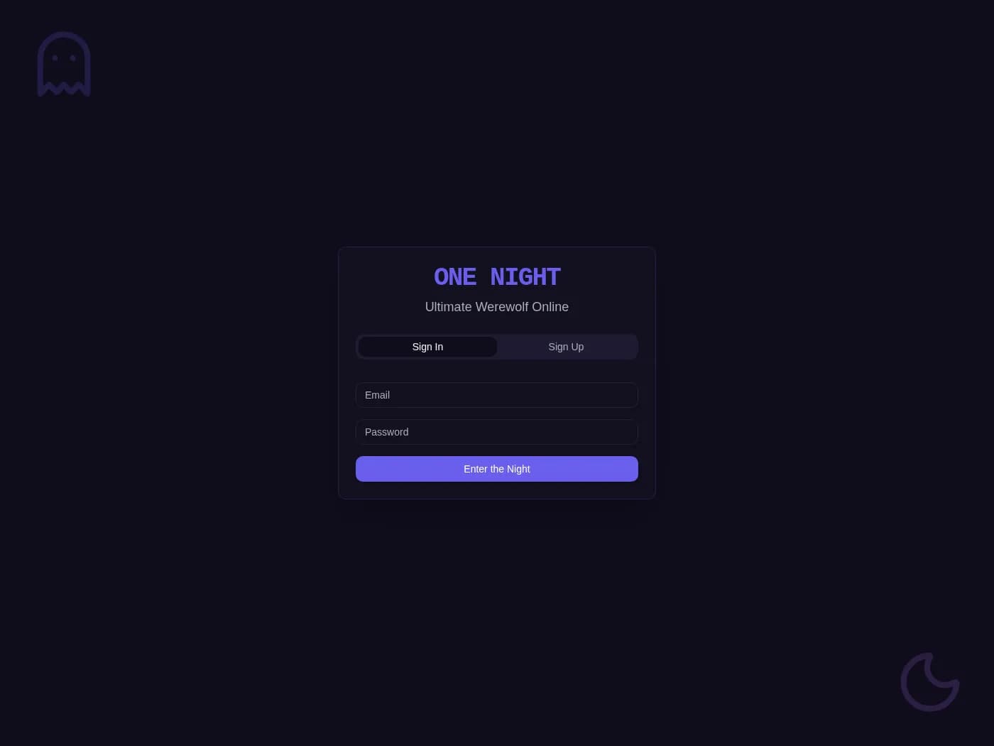 One Night Werewolf Online