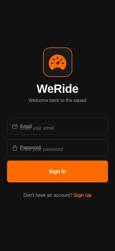 WeRide Squad Navigator
