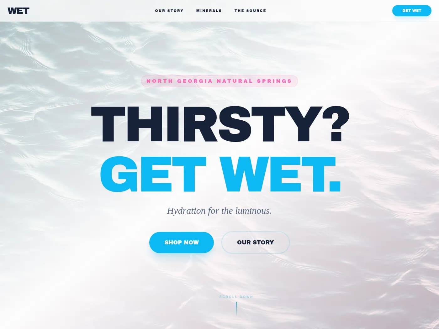 WET Water Website