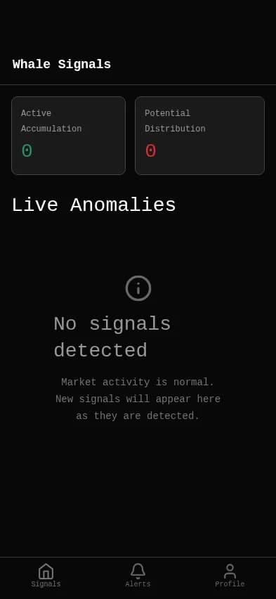 Whale Signal Detector