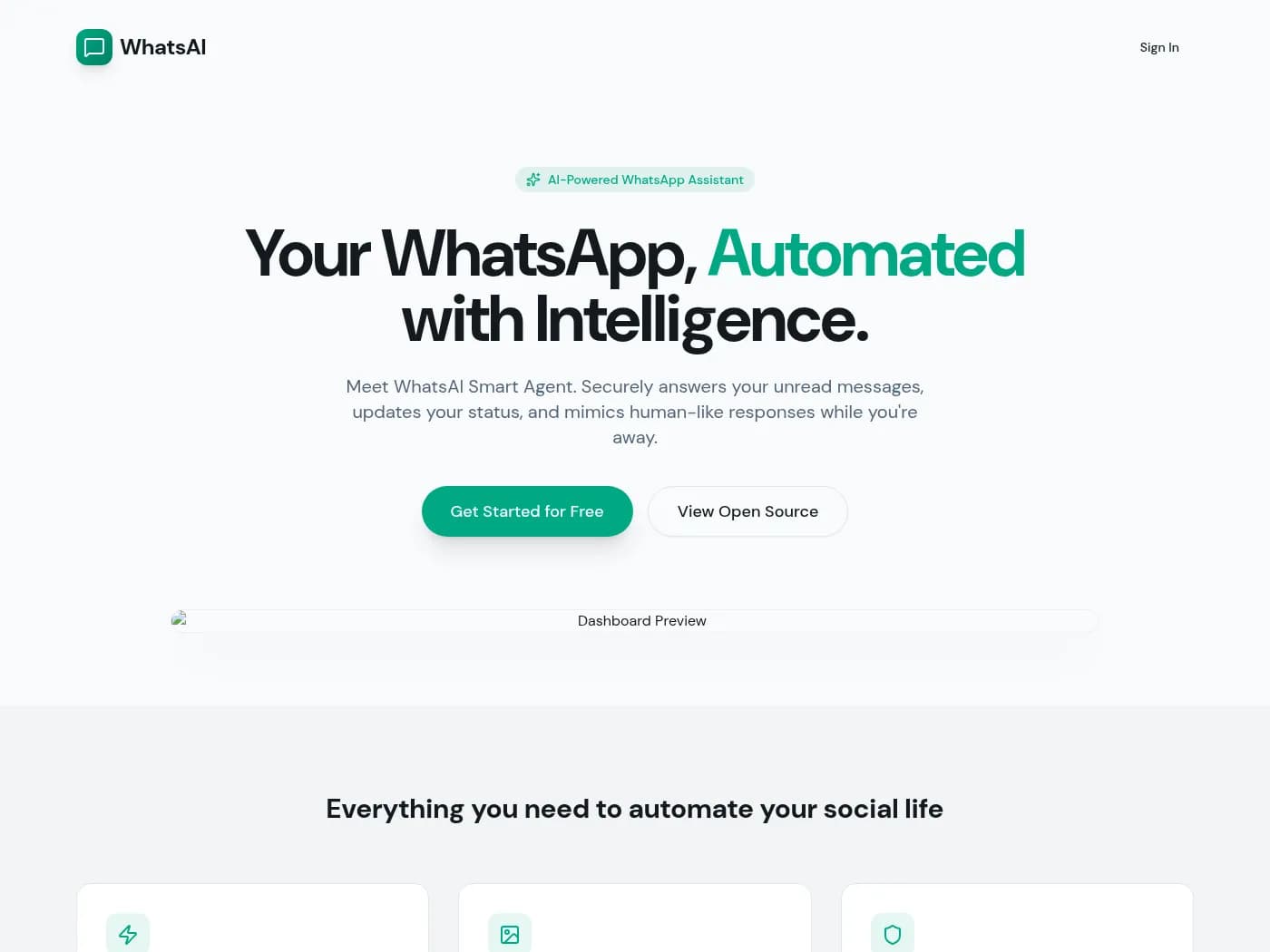 WhatsAI Agent