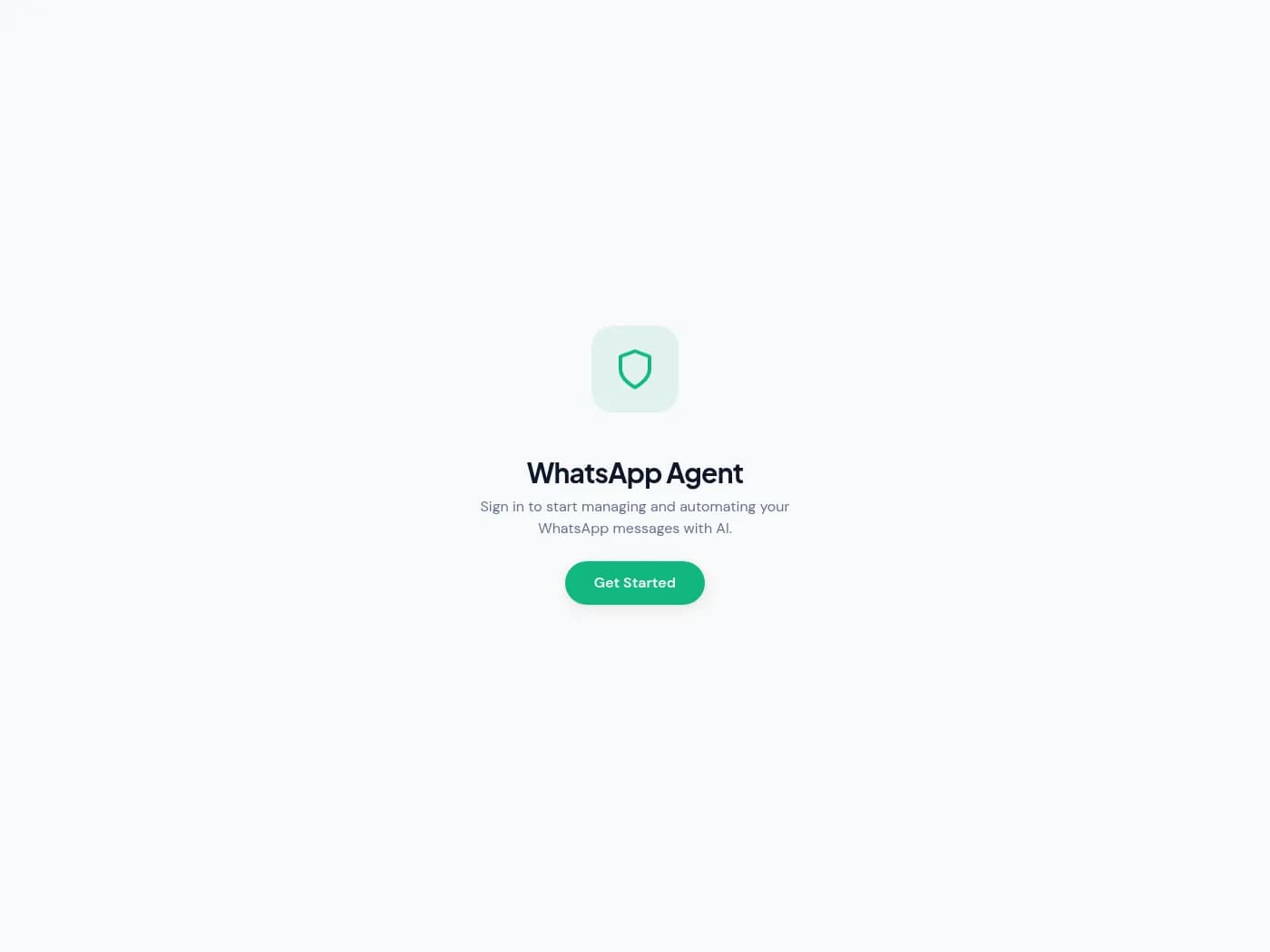 WhatsApp Message Agent