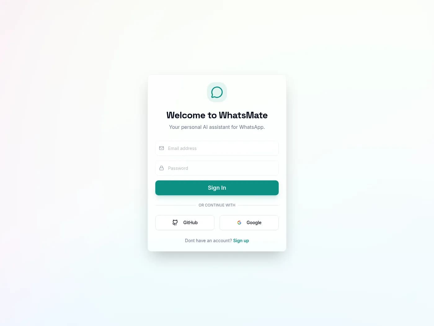 WhatsMate AI Assistant