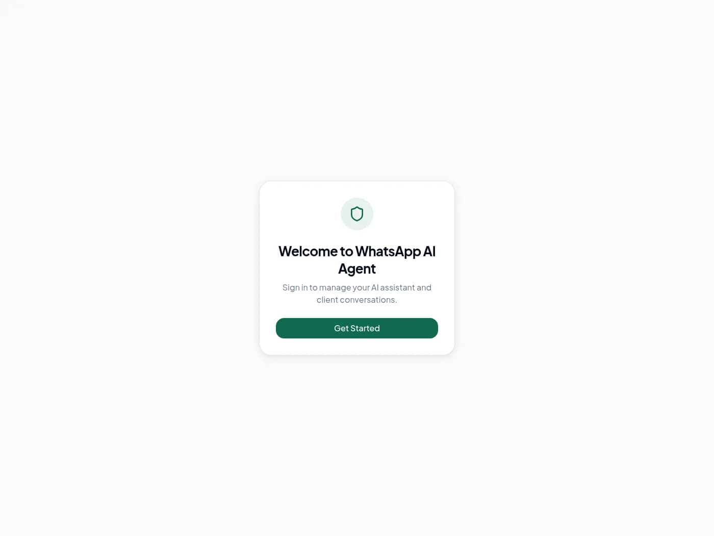 WhatsApp AI Agent