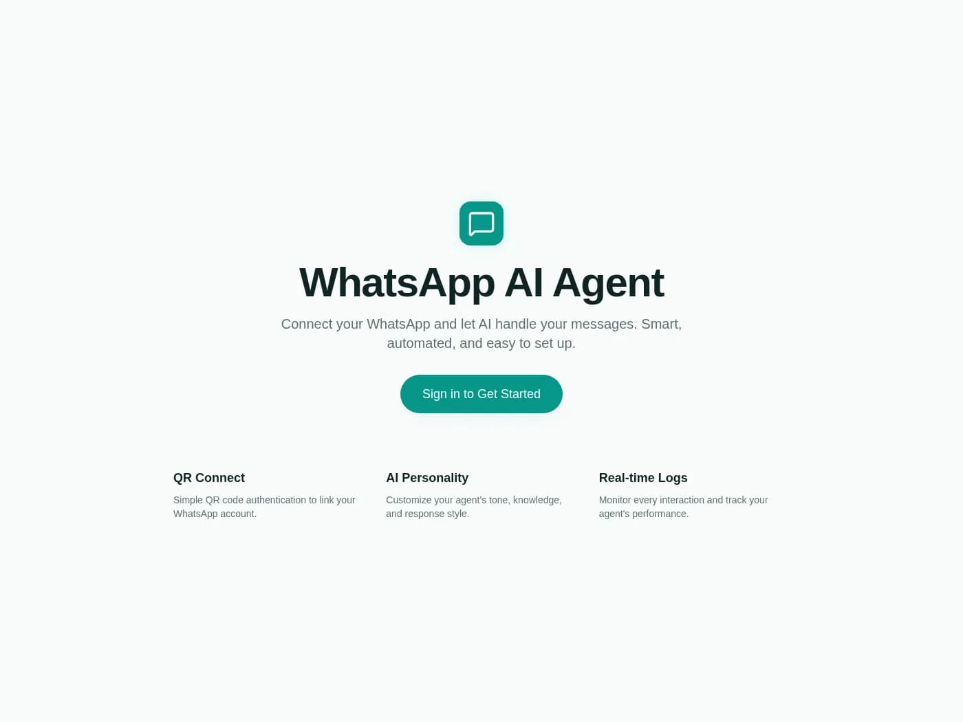 WhatsApp AI Agent